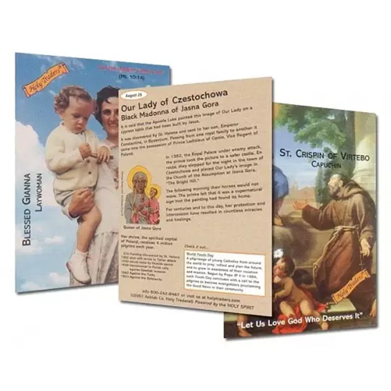 Saints Trading Cards #3 – Catholic Home and Church