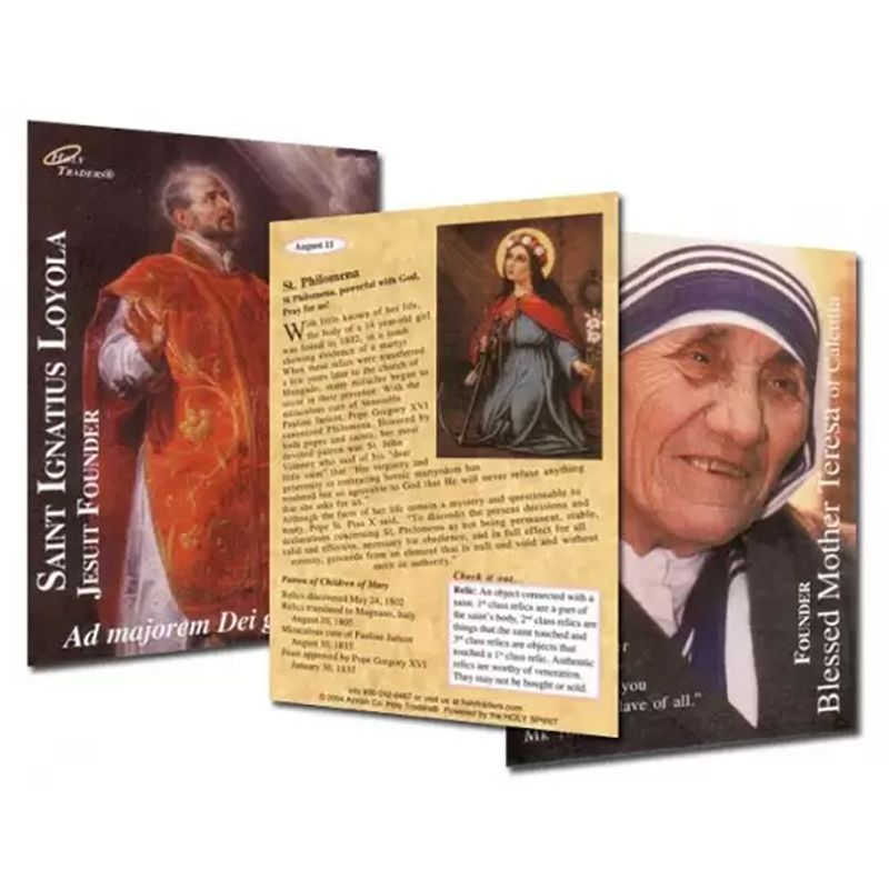 Saints Trading Cards #4 – Catholic Home and Church