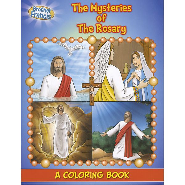 Mysteries of the Rosary Colorbook – Catholic Home and Church