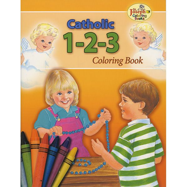 Catholic 1 2 3 Color Book – Catholic Home and Church