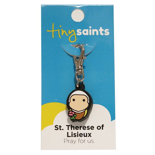 St Therese of Lisieux Tiny Saint Charm – Catholic Home and Church