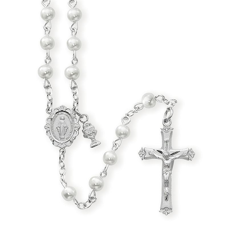 Communion, Pearl Deluxe with Chalice – Catholic Home and Church