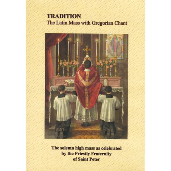 TRADITION THE LATIN MASS WITH GREGORIAN CHANT DVD – Catholic Home and ...