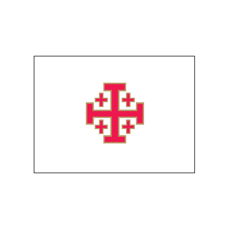Note Cards, Jerusalem Cross – Catholic Home and Church