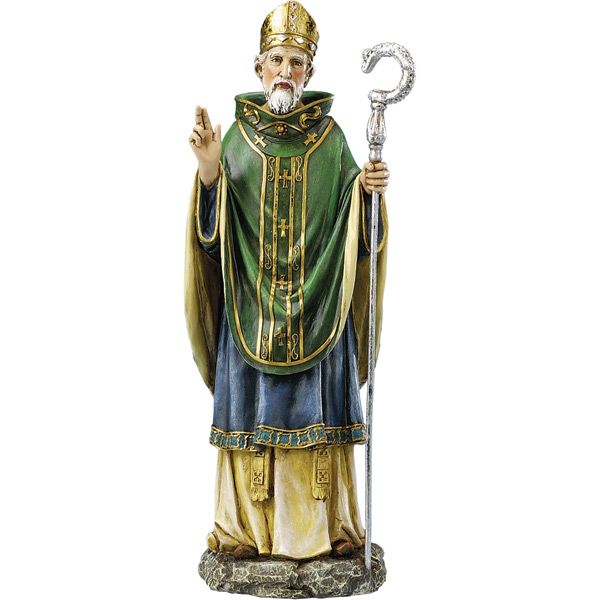 Saint Patrick Statue, 10 inch – Catholic Home and Church