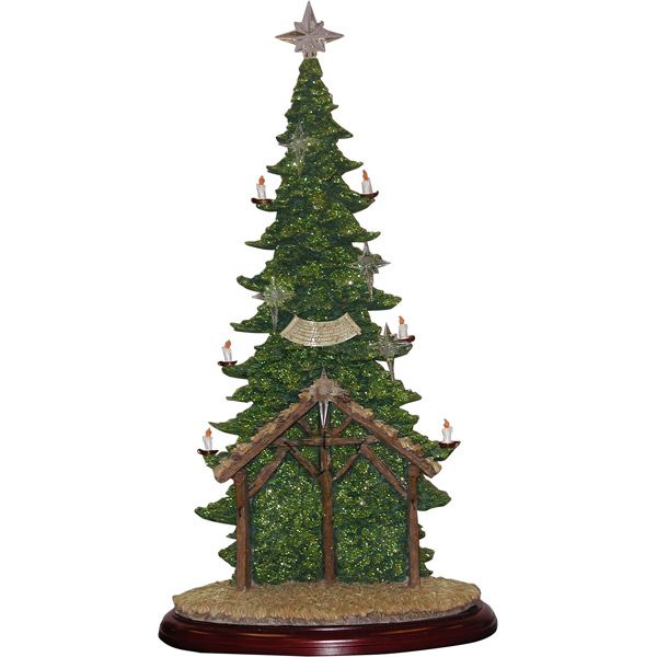 Lighted Tree – Catholic Home and Church