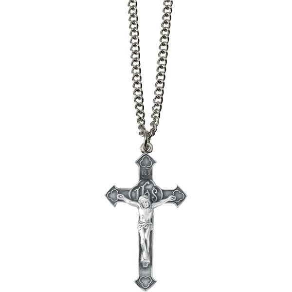Sterling Silver IHS Crucifix – Catholic Home and Church