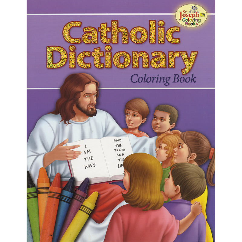Catholic Dictionary Color Book – Catholic Home and Church
