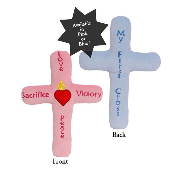My First Cross Plush Toy – Catholic Home and Church