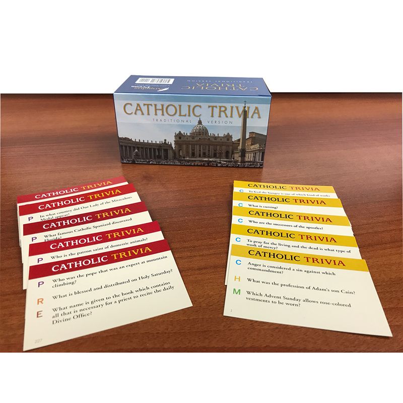 Catholic Trivia Traditional Version – Catholic Home and Church