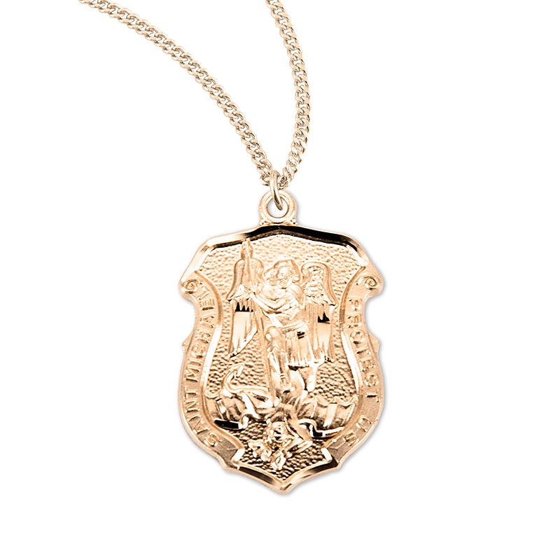 St Michael Shield Medal – Catholic Home and Church