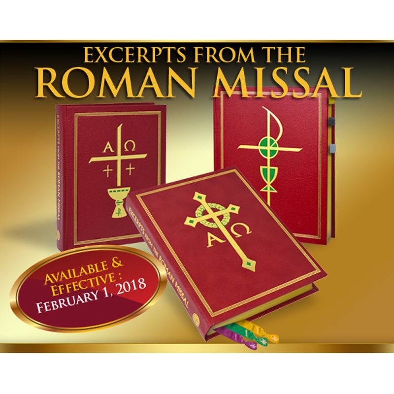 Book Of The Chair - Excerpts From The Roman Missal – Catholic Home and ...