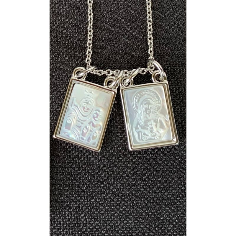Shell Infinity Scapular – Catholic Home and Church