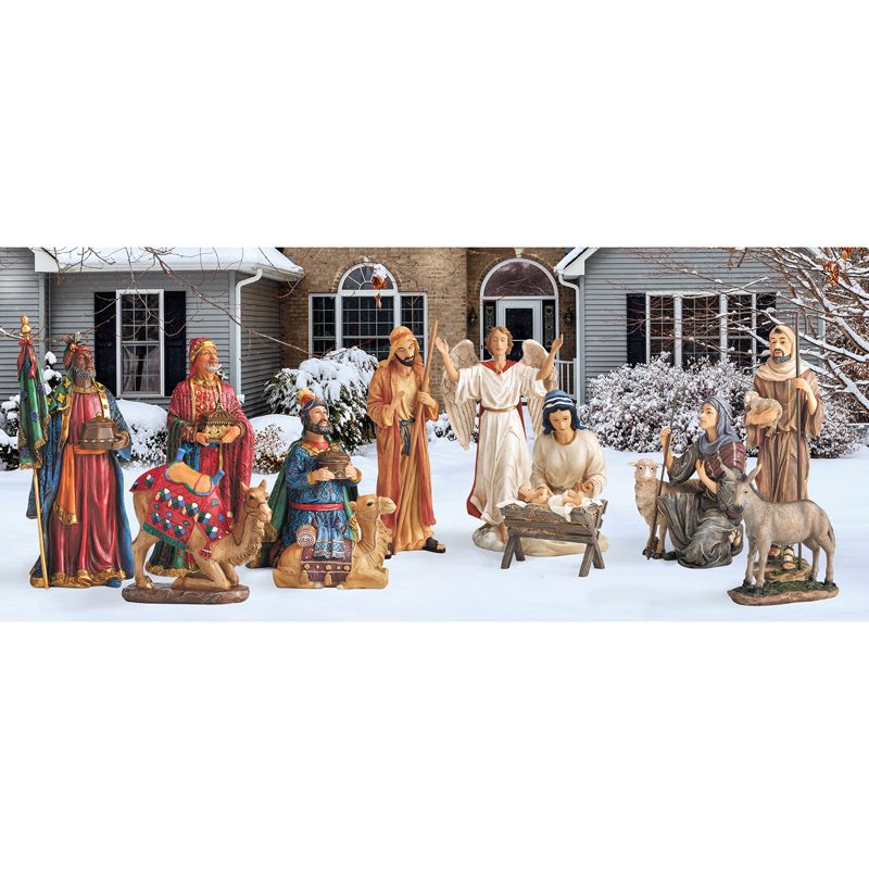 Real Life Outdoor Nativity – Catholic Home and Church