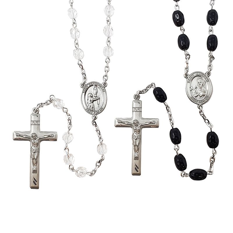 Patron Saint Rosary - Plain – Catholic Home and Church