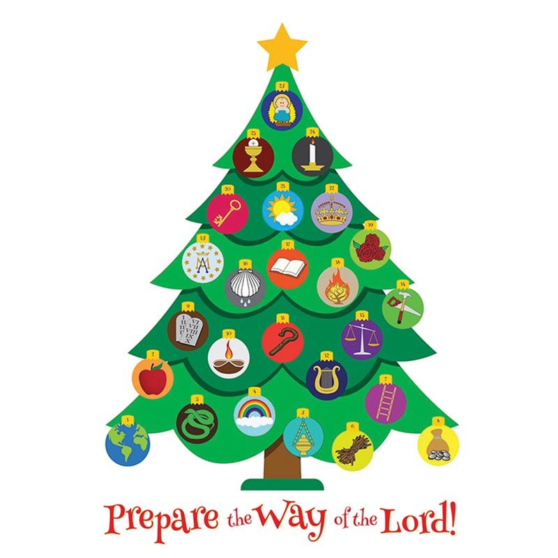 Jesse Tree Magnet Set – Catholic Home and Church