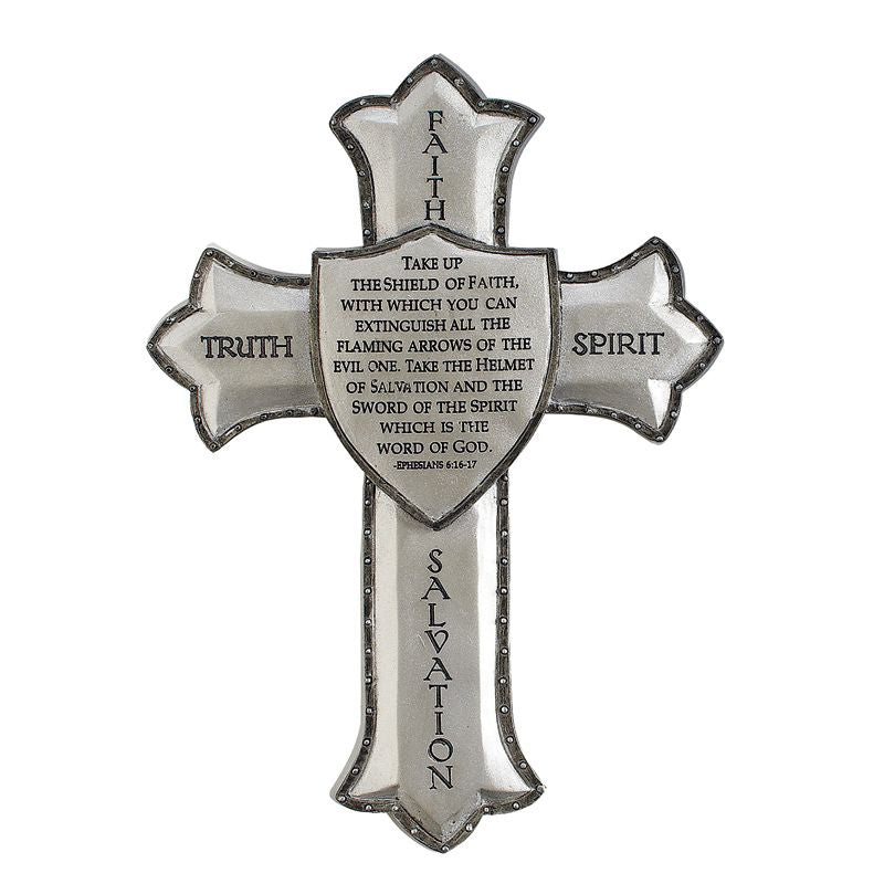 Armor of God Wall Cross – Catholic Home and Church