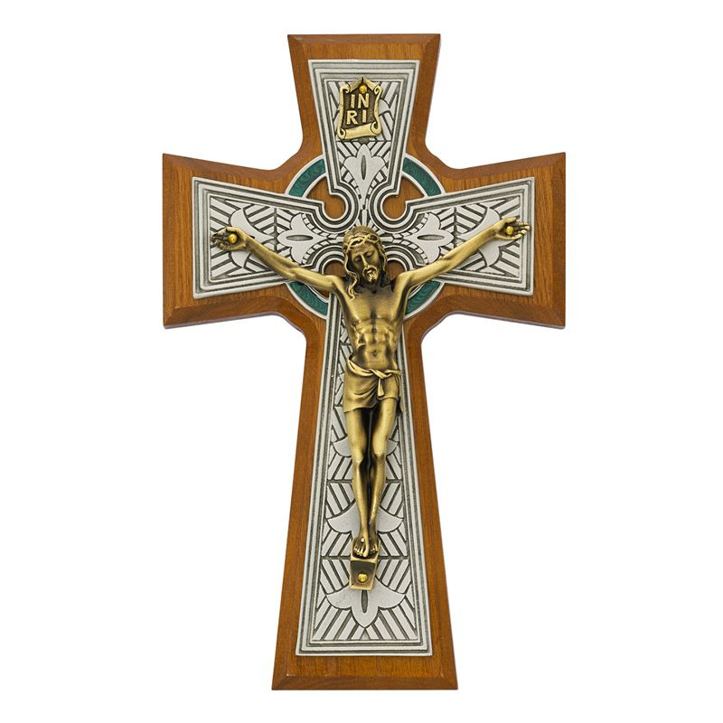 Irish Celtic Crucifix, Two Sizes – Catholic Home and Church