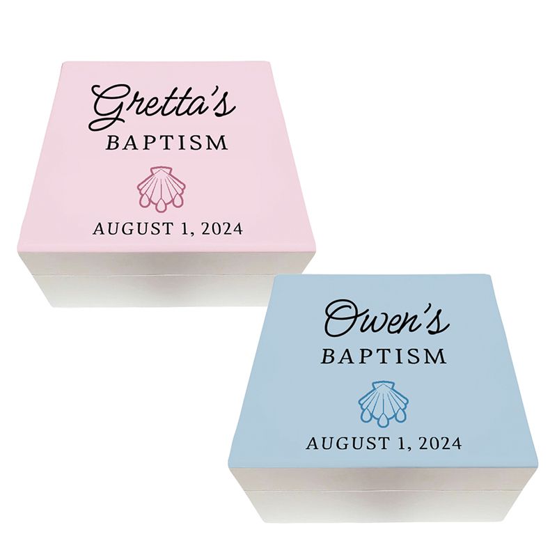 Personalized Baptism Box – Catholic Home and Church