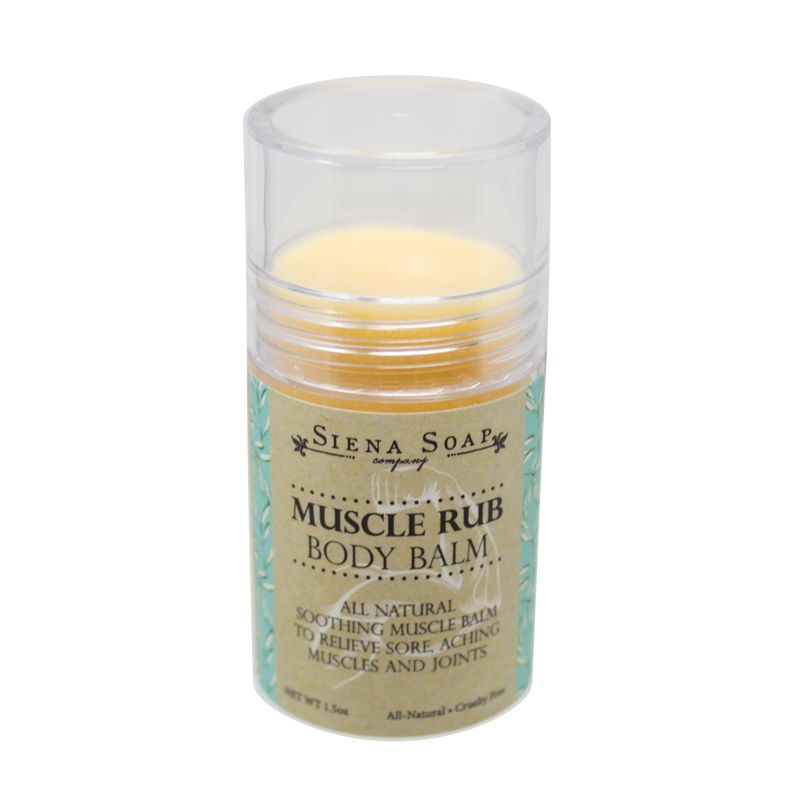 Siena Soap, Muscle Rub 1.5oz – Catholic Home and Church