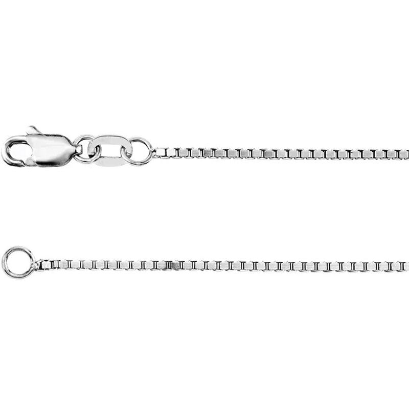 Box Chain, Sterling Silver, Two Lengths – Catholic Home and Church