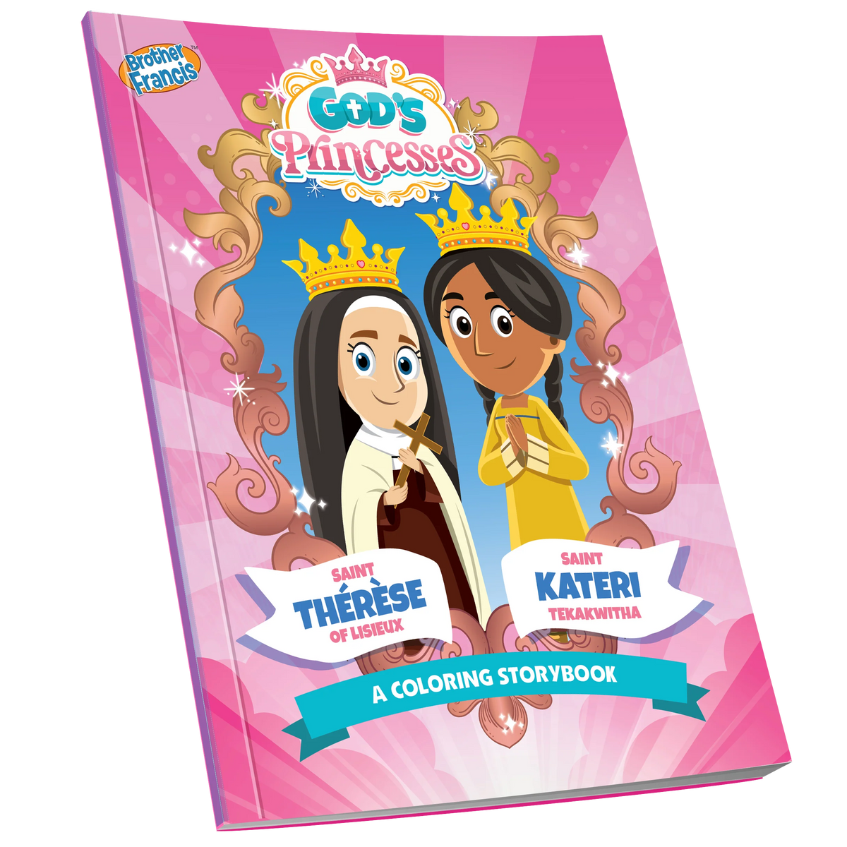 God's Princesses Coloring Storybook Vol. 2: St. Therese and St. Kateri ...